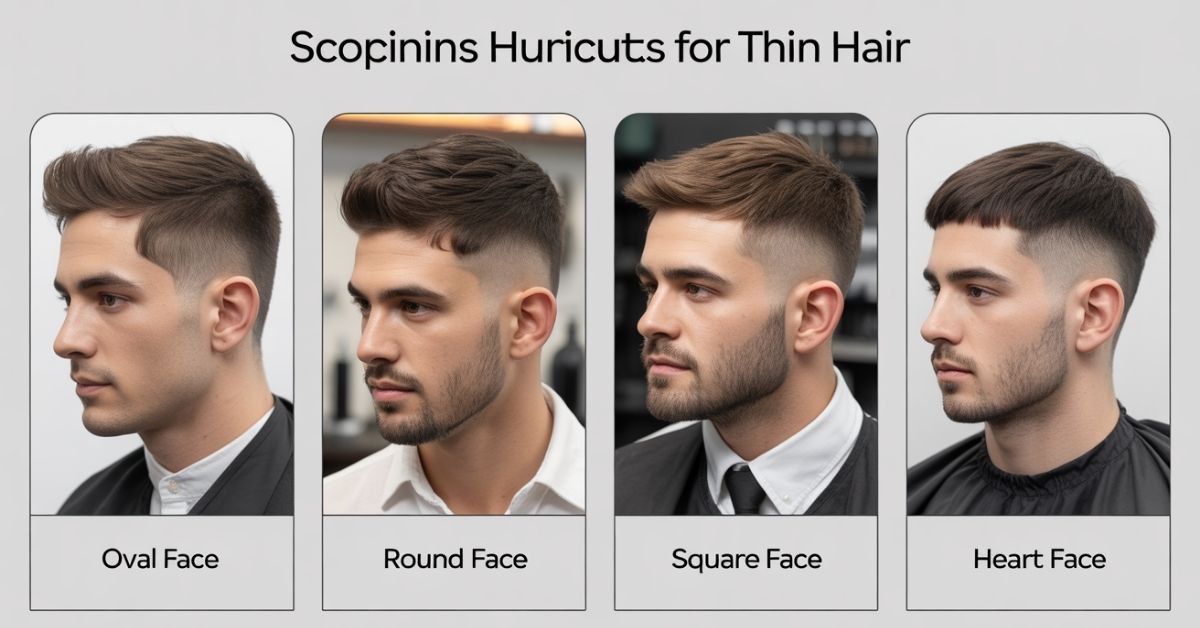 Best Thin Hair Haircut Men Styles for a Fuller Look - Barber Model